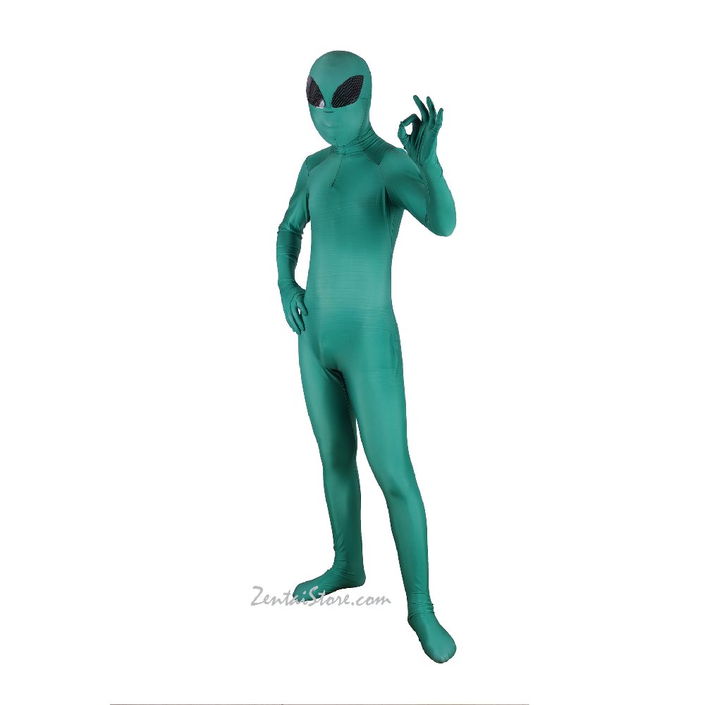 Lycra 3D Printed Alien Cosplay Costumes Skin Suits Zentai Suit Zentai ...