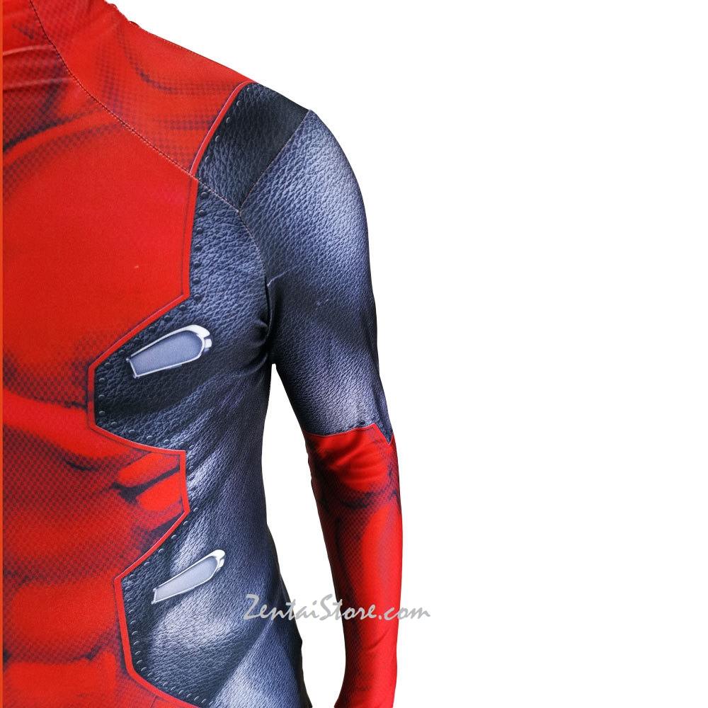 Halloween Anime Deadpool Costumes Skin Suits 3D Printed Deadpool Tights ...